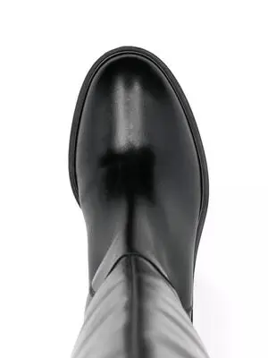 AeydĒ Taito Block Heel Boots - Black