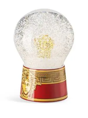 Versace Medusa Amplified Snow Globe - Red