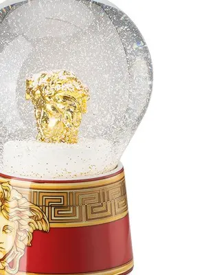 Versace Medusa Amplified Snow Globe - Red