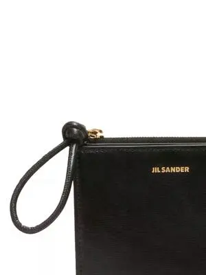 JIL SANDER Small Bi-fold Leather Purse