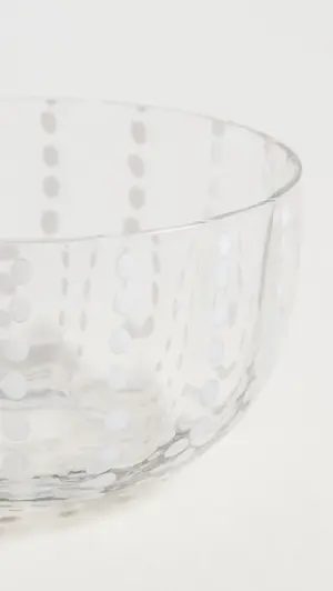 ZAFFERANO Perle Small Bowl Set Of 4 - Clear