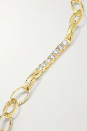 JENNIFER MEYER - Jennifer Meyer Medium Edith 18-karat Gold Diamond Bracelet
