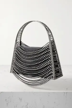 Benedetta Bruzziches Lucia In The Sky Crystal-embellished -tone And Satin Tote
