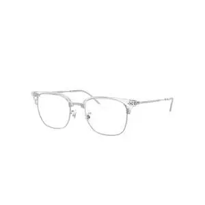 Ray-ban Clubmaster Optics Eyeglasses Frame - Silver