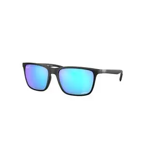 Ray-ban Rectangle Polarized Sunglasses - Black