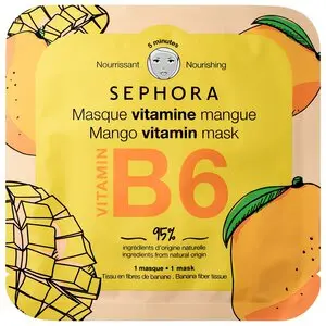 SEPHORA COLLECTION Vitamin Face Masks - Mango + Vitamin B6