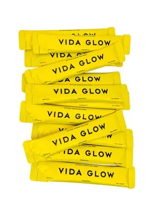 VIDA GLOW Natural Marine Collagen Sachets, Supplements - Pineapple