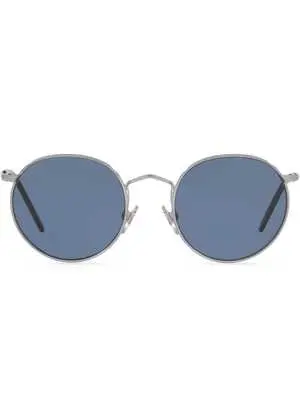 SUNGLASS HUT Round-frame Tinted Lens Sunglasses - Grey
