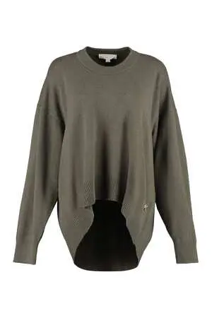 Michael Kors Oversize Virgin Wool-cashmere Blend Sweater