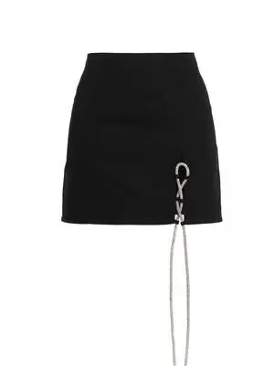 Giuseppe Di Morabito Jewel Drawstring Skirt