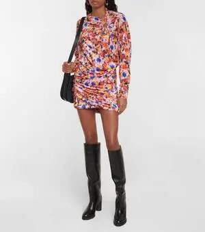 Isabel Marant Floral Print Mini Dress