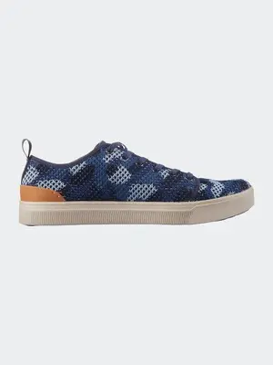 Toms Men's Navy Flecktarn Low Trvl Lite Sneakers - Blue