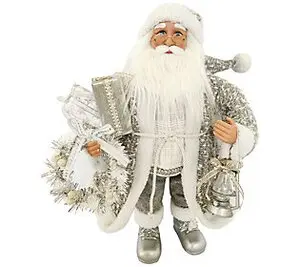 SANTA'S WORKSHOP Inc. 24' Silver Tidings Santa - One-color