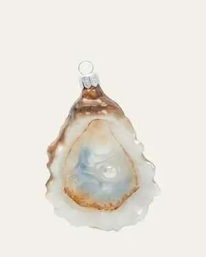 Bergdorf Goodman Oyster With Pearl Christmas Ornat - One-color
