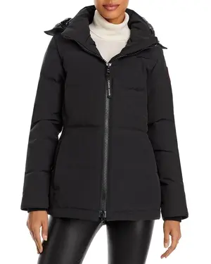 Canada Goose Chelsea Hooded Down Parka - Black