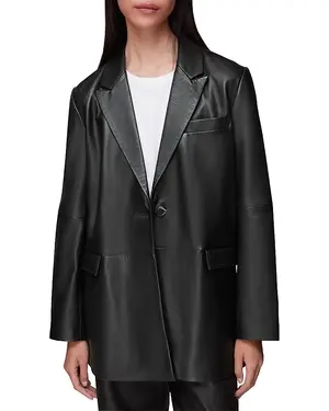 Whistles Notched Lapel Outerwear For Women