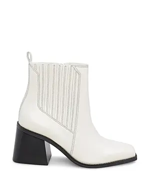 Vince Camuto Sojetta Square Toe High Heel Booties