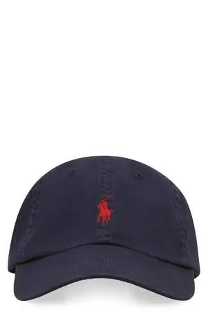 Ralph Lauren Logo Baseball Cap Blue