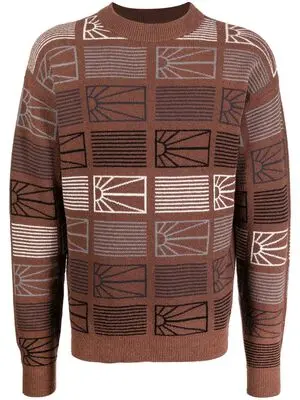 RASSVET Intarsia-knit Jumper