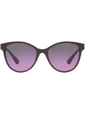 SUNGLASS HUT Cat-eye Gradient-lens Sunglasses - Brown