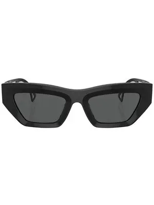 Versace Rectangle-frame Sunglasses - Black