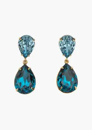 JENNIFER BEHR Jennifer Behr Judy Earrings Teal