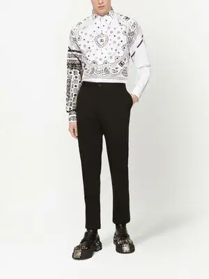 Dolce & Gabbana Cropped Tailored Trousers