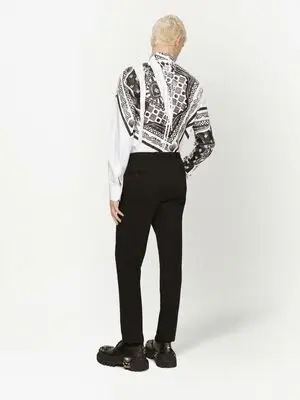 Dolce & Gabbana Cropped Tailored Trousers