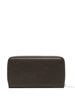 Orciani Logo Embossed Wallet