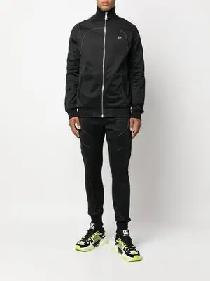 Philipp Plein Skull Bones Two-piece Tracksuit Set