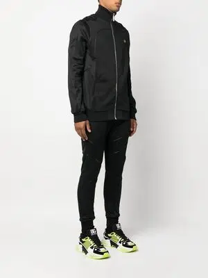 Philipp Plein Skull Bones Two-piece Tracksuit Set