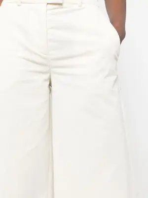 BALLANTYNE Cotton Wide-leg Trousers