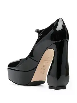 SERGIO ROSSI 125mm Platform Pumps