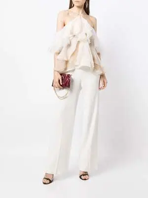 Maticevski Melodic Ruffle Top