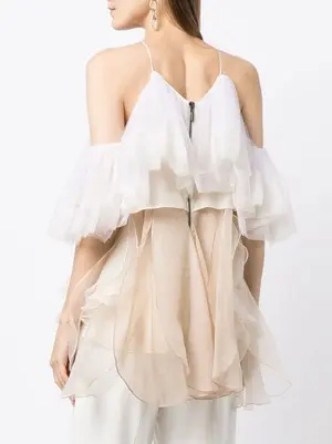 Maticevski Melodic Ruffle Top