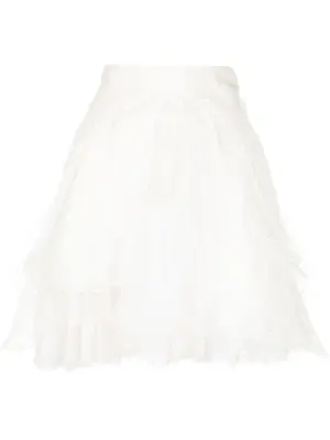Maticevski Poetry Ruffle Mini Skirt