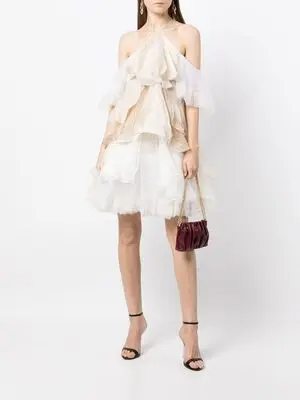 Maticevski Poetry Ruffle Mini Skirt