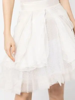 Maticevski Poetry Ruffle Mini Skirt