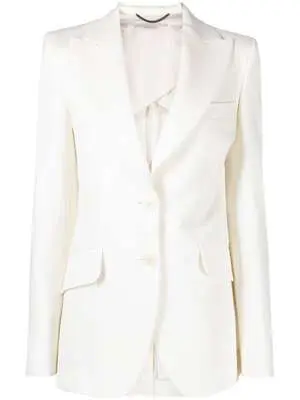 Stella McCartney Single-breasted Blazer - White
