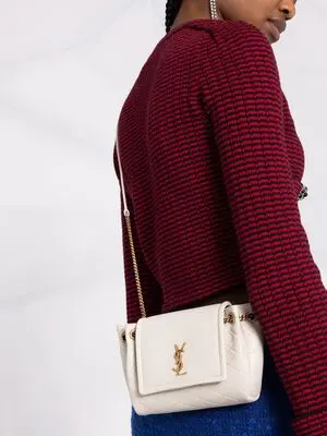 Saint Laurent Diamond-quilted Crossbody Bag