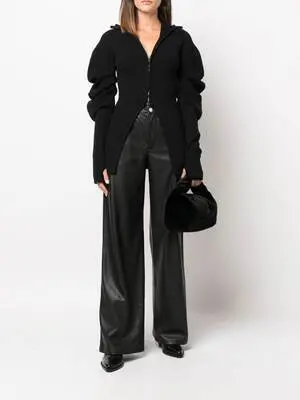 Philosophy Di Lorenzo Serafini Straight-leg Faux Leather Trousers