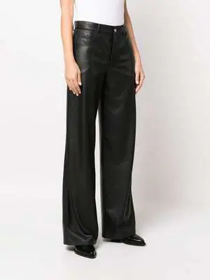 Philosophy Di Lorenzo Serafini Straight-leg Faux Leather Trousers