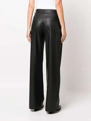 Philosophy Di Lorenzo Serafini Straight-leg Faux Leather Trousers