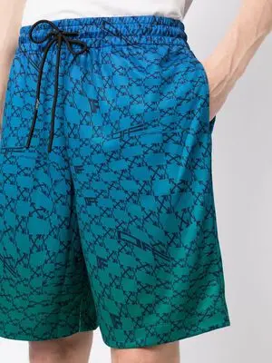 Off-White Logo-print Drawstring Shorts