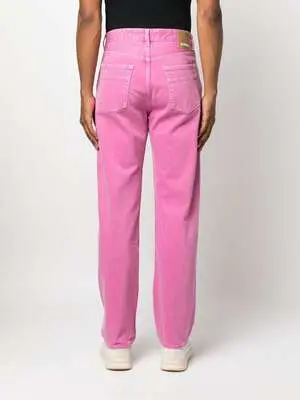 Jacquemus Logo-patch Straight-leg Jeans