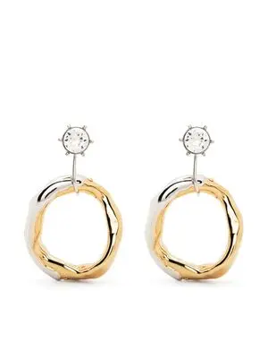 Colville Calamari Hoop Earrings - Gold