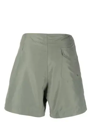 Palm Angels Logo-embroidered Side Stripe Swim Shorts