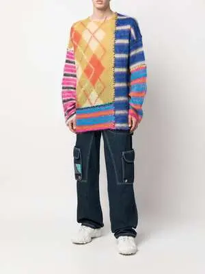 Marni Oversized Patchwork Jumper