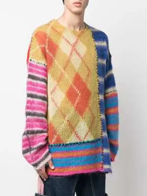 Marni Oversized Patchwork Jumper