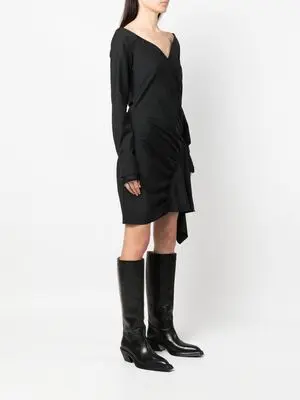 AC9 Belted Asymmetric Dress